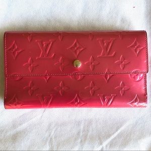 Bags | Authentic Louis Vuitton Hot Pink Wallet | Poshmark
